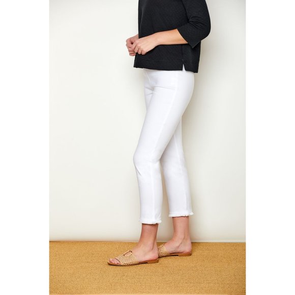 Sara Campbell | Pants & Jumpsuits | Sara Campbell White Sheri Pants ...